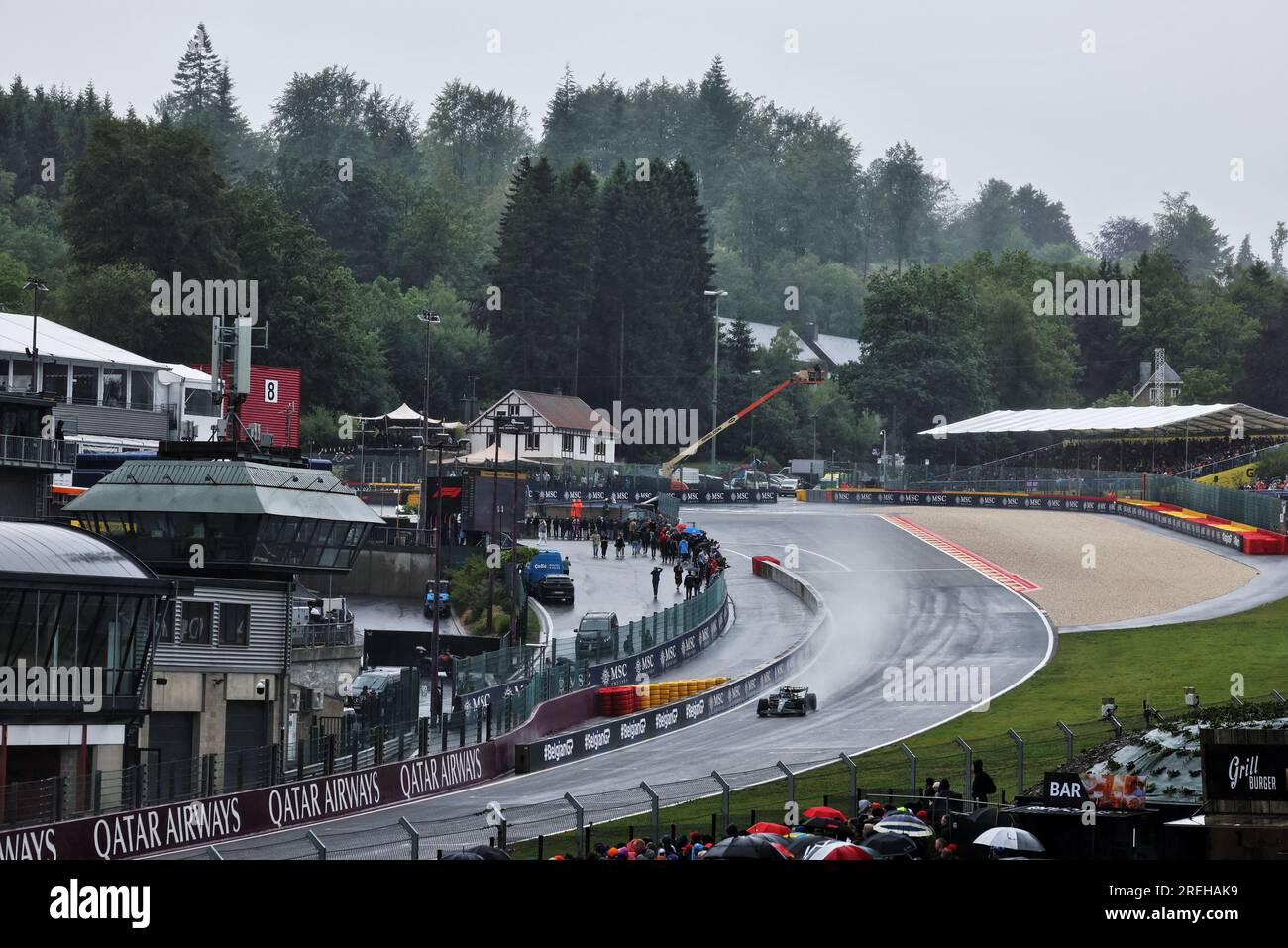 Spa Francorchamps, Belgium. 28th July, 2023. George Russell (GBR ...