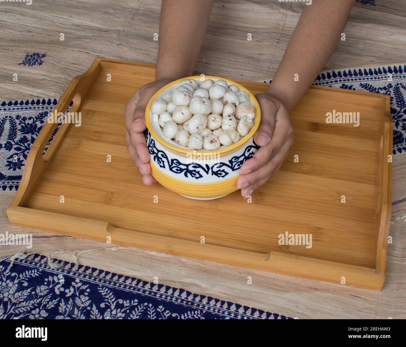 Makhana hi-res stock photography and images - Alamy