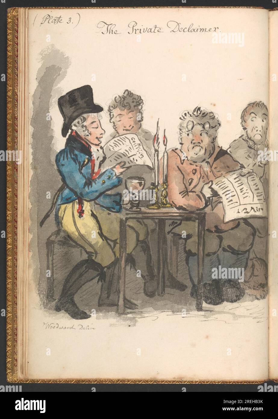 Coffee-House Characters, or Hints to the Readers of Newspapers: The ...