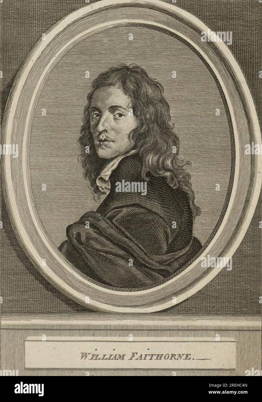 William Faithorne circa 1760 by Alexander Bannermann Stock Photo - Alamy