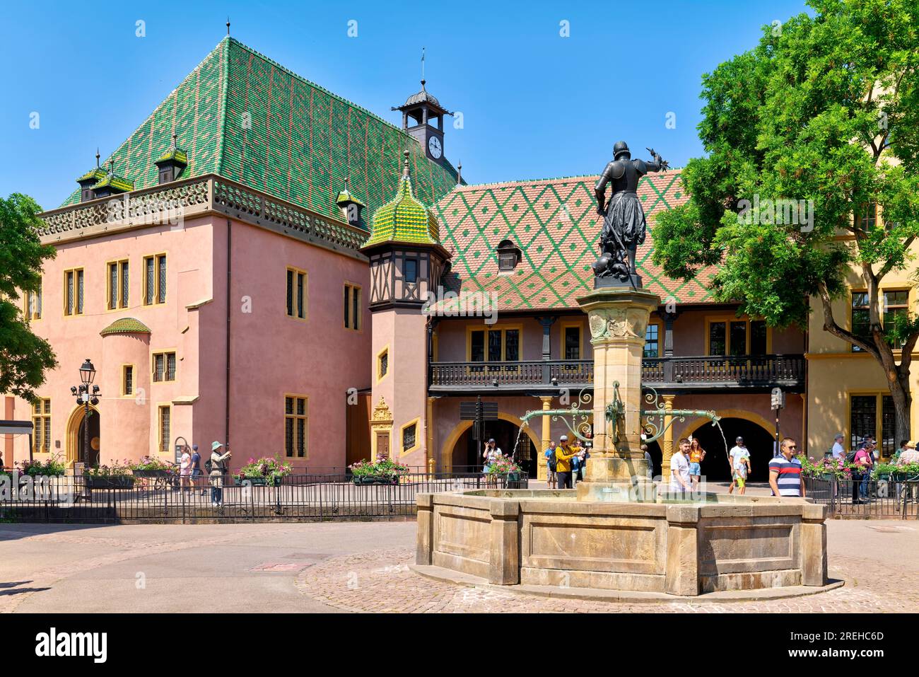 Colmar Alsace France. Alsace Wine Route. The Koifhus (old custom house ...