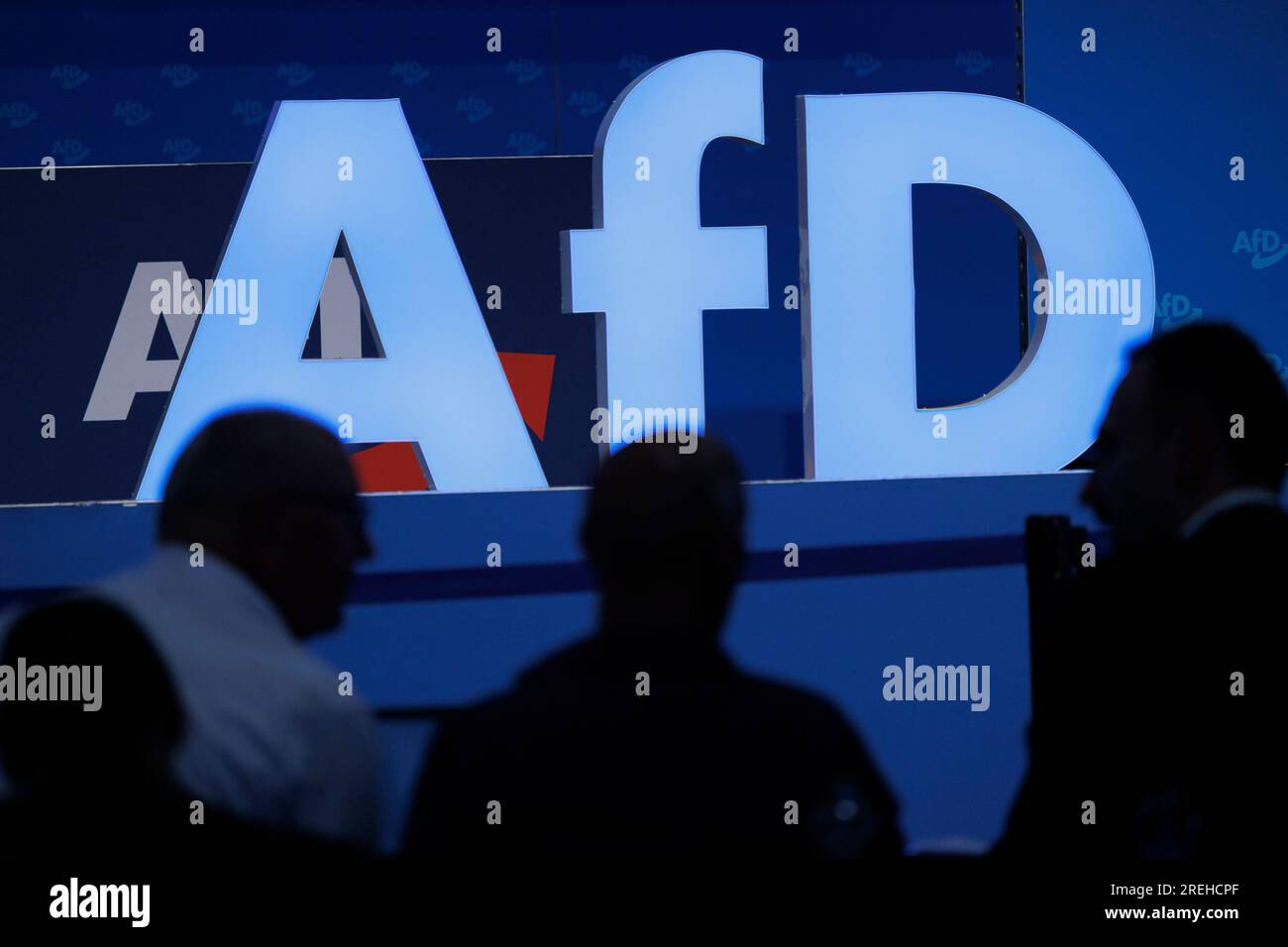 Magdeburg, Germany. 28th July, 2023. Delegates sit high in front of the ...