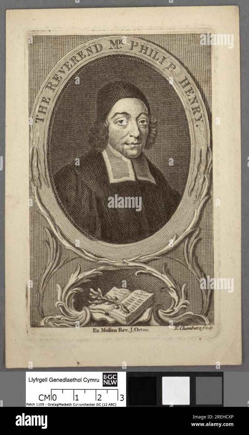 Reverend Mr. Philip Henry 18th century by Thomas Chambers Stock Photo ...