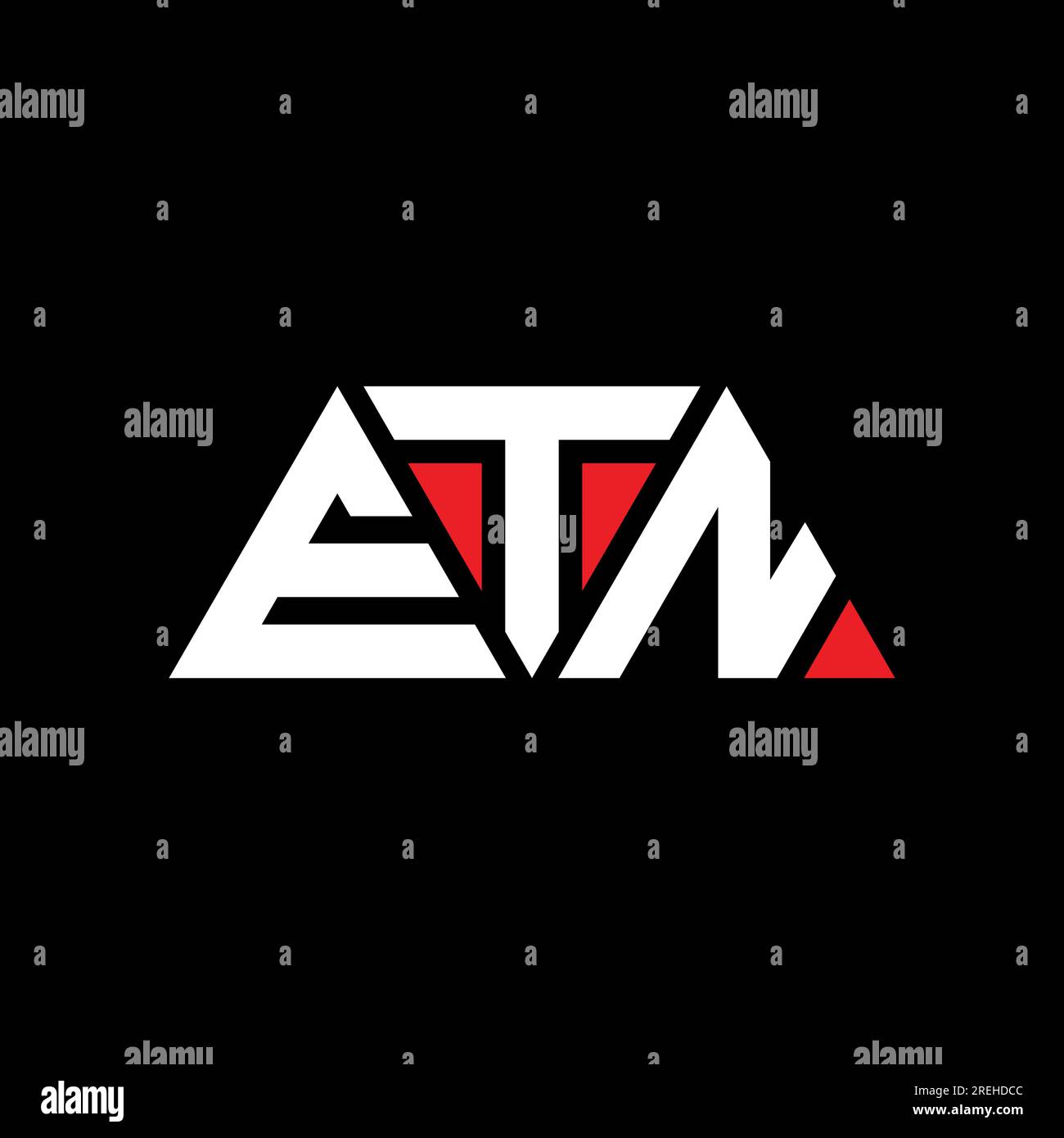 Etn logo design hi-res stock photography and images - Alamy