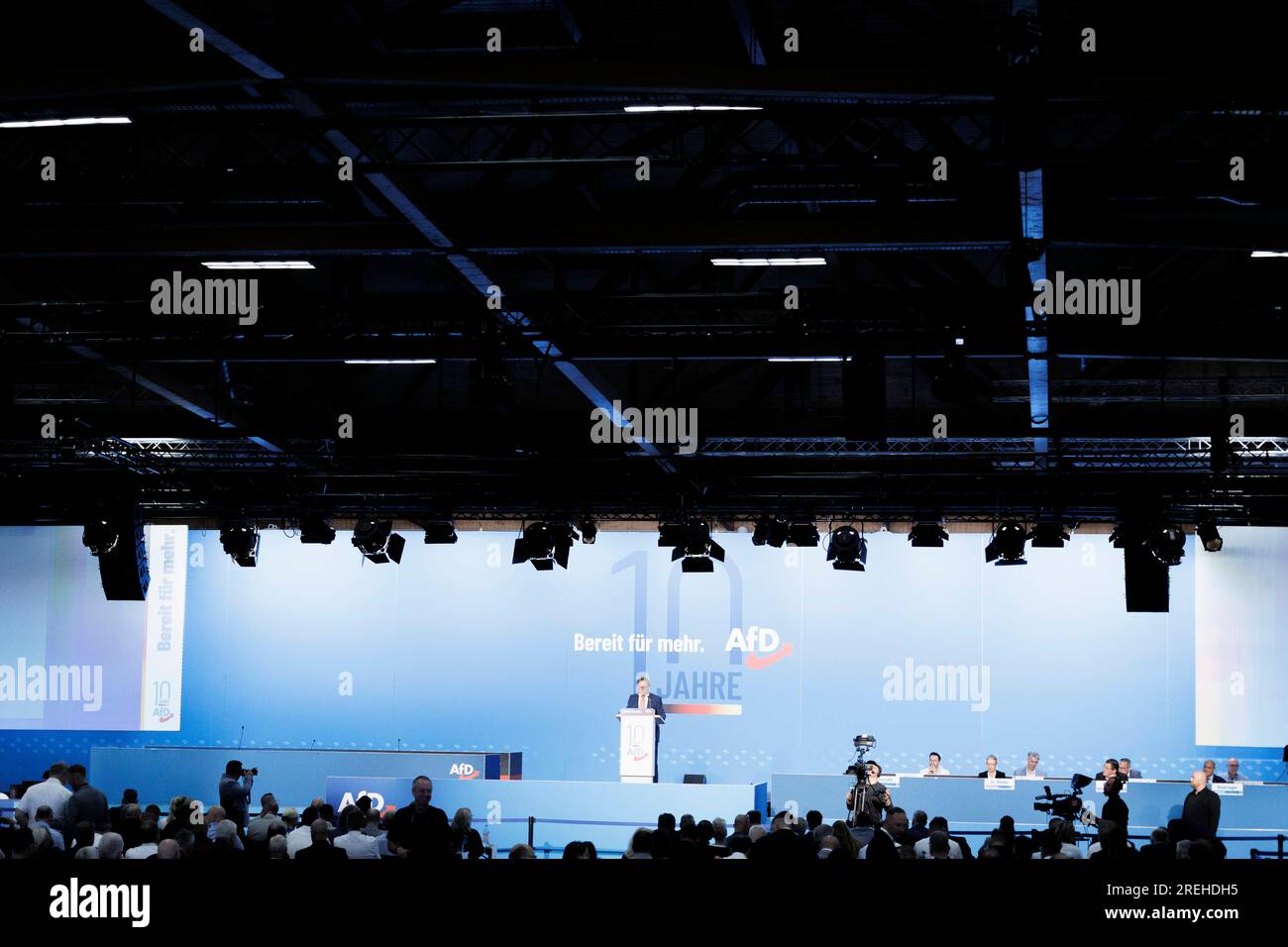 28 July 2023, Saxony-Anhalt, Magdeburg: Tino Chrupalla, AfD federal ...