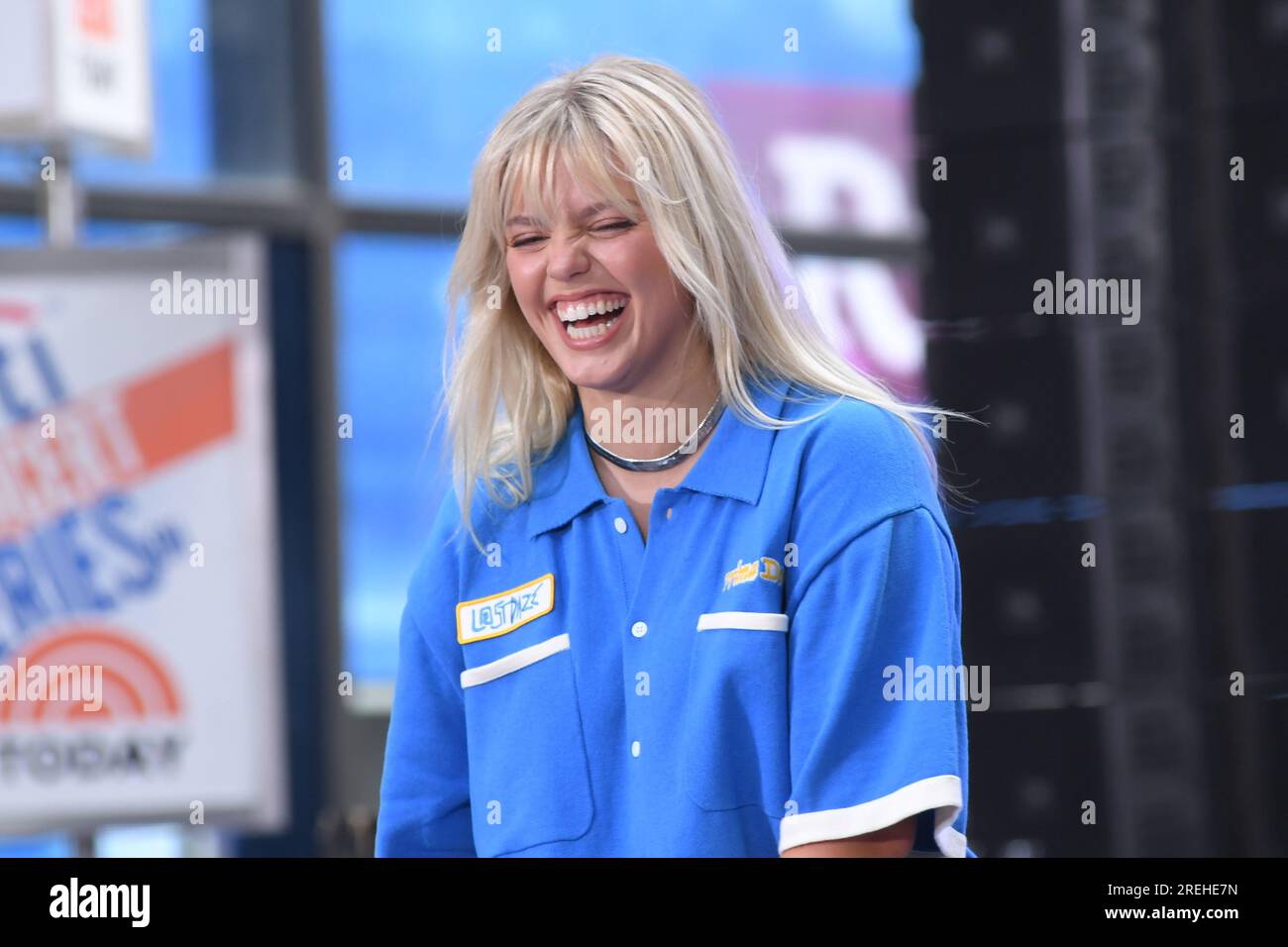 New York, USA. 28th July, 2023. Reneé Rapp performs on NBC's "Today ...