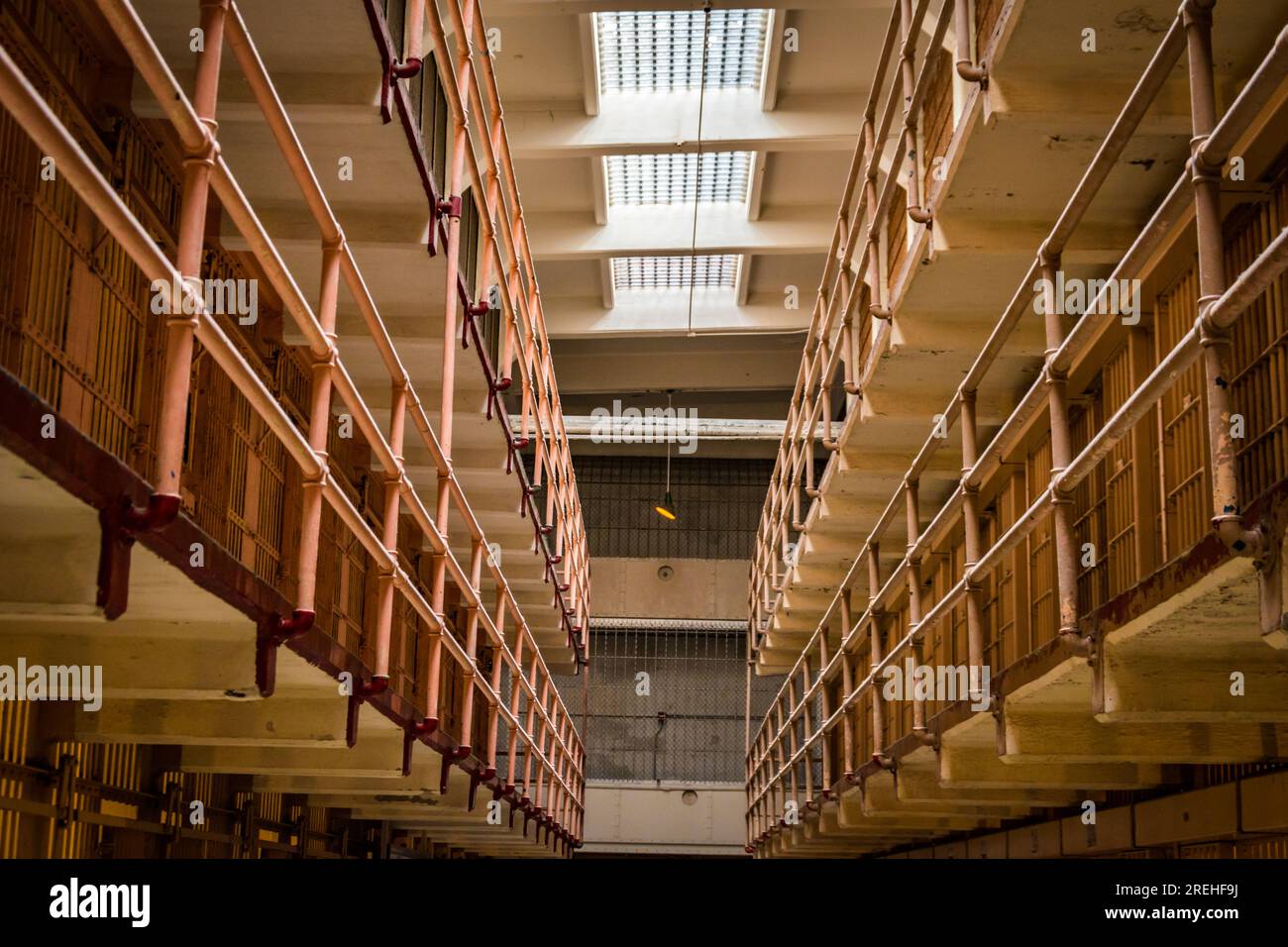 Interior of Alcatraz in San Francisco, California Stock Photo - Alamy
