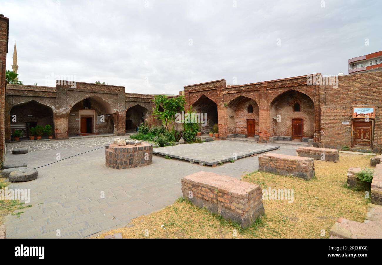 Located in Cizre, Turkey, Red Madrasa was built in the 14th century ...