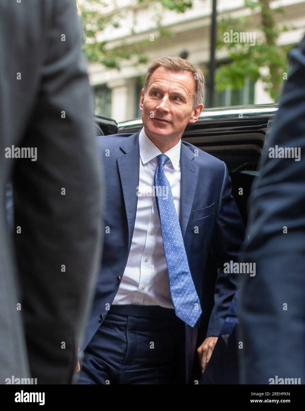 London, England, UK. 28th July, 2023. Chancelor of the Exchequer JEREMY ...