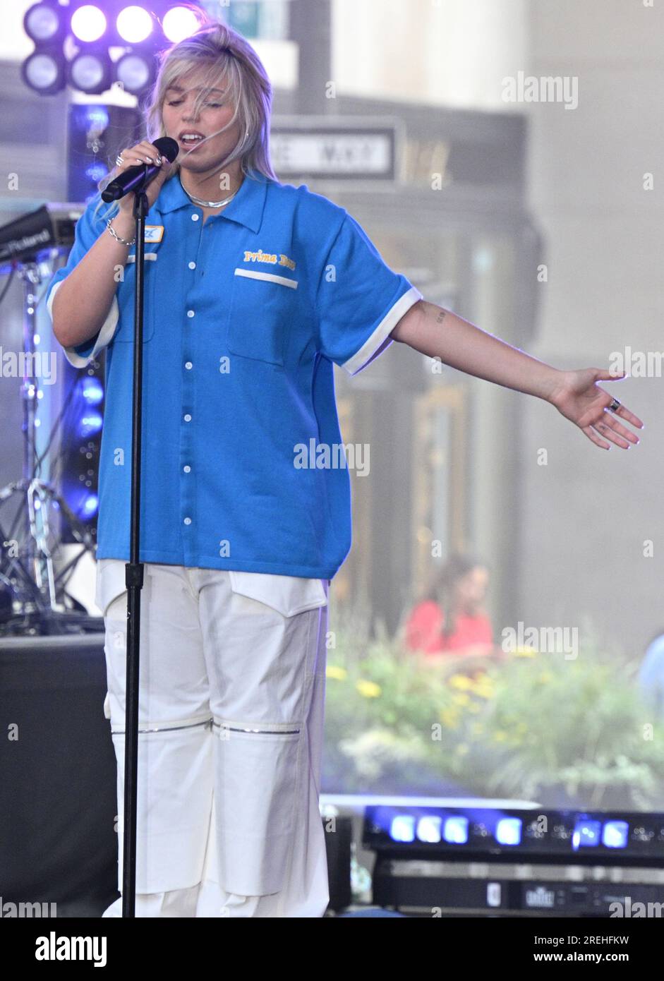 New York, NY, USA. 28th July, 2023. Renée Rapp performs on NBC's Citi ...
