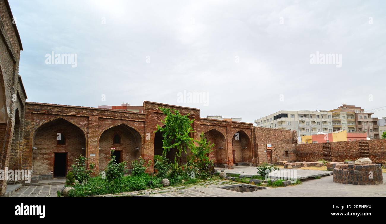 Located in Cizre, Turkey, Red Madrasa was built in the 14th century ...