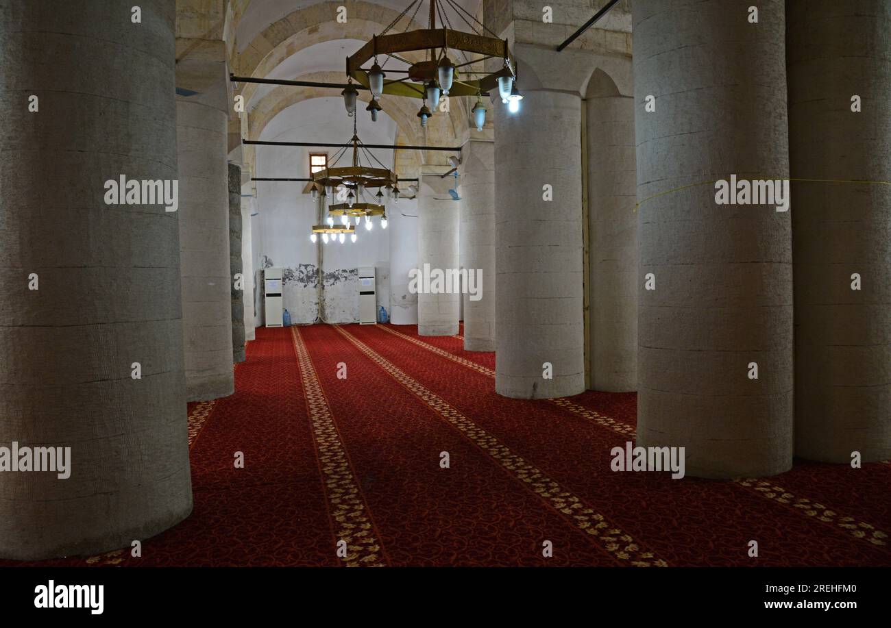 Located in Cizre, Turkey, the Great Mosque was built in the 12th ...