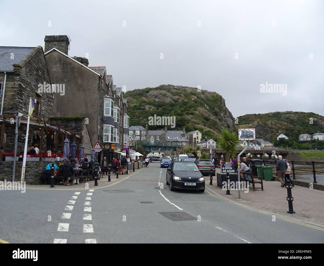 Barmouth Harbour Marina, Barmouth Abermaw, Snowdonia National Park ...