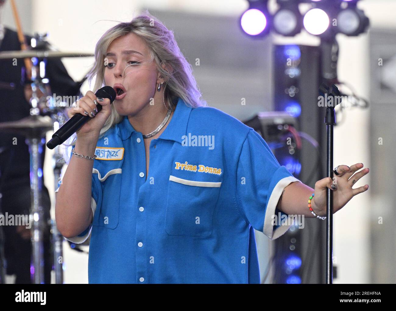 New York, NY, USA. 28th July, 2023. Renée Rapp performs on NBC's Citi ...