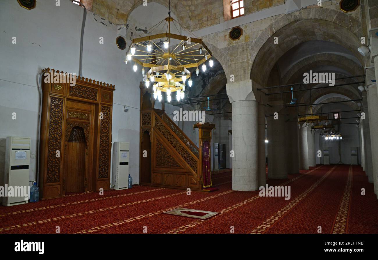 Located in Cizre, Turkey, the Great Mosque was built in the 12th ...