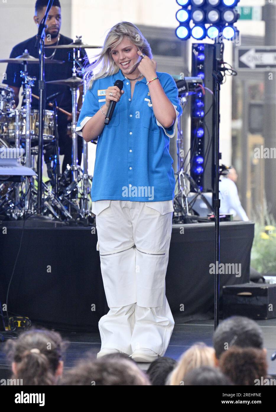 New York, NY, USA. 28th July, 2023. Renée Rapp performs on NBC's Citi ...