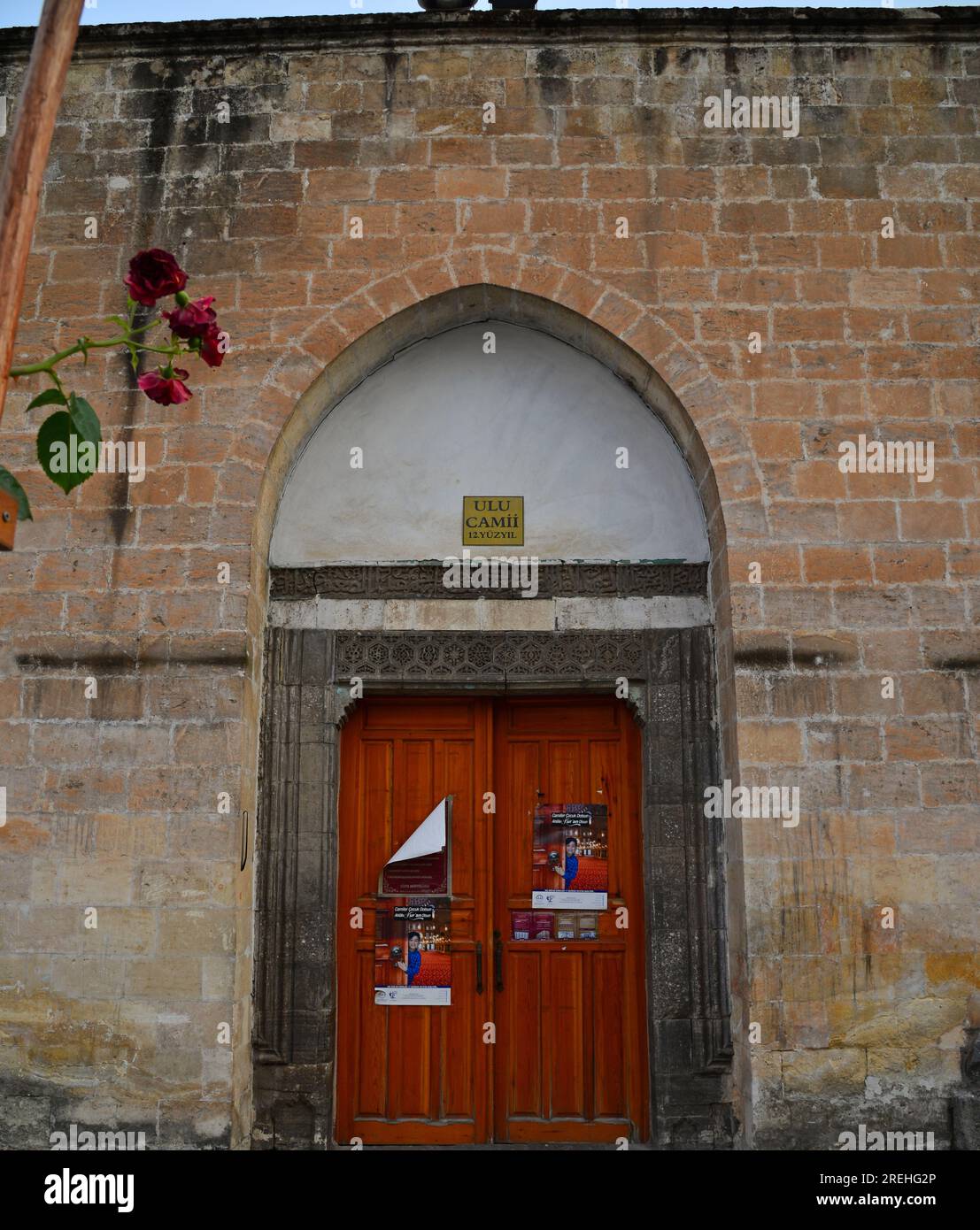 Located in Cizre, Turkey, the Great Mosque was built in the 12th ...