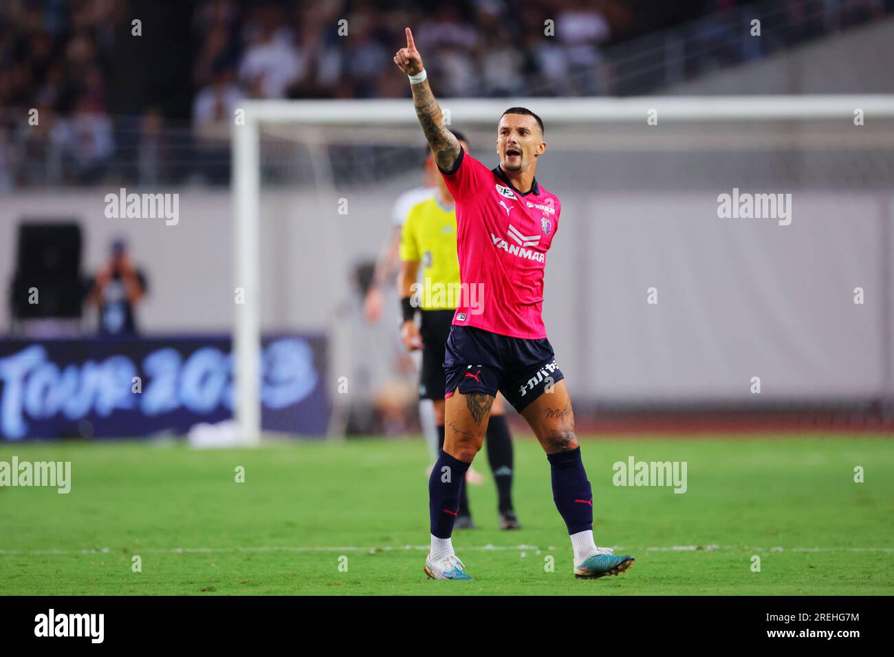 Osaka, Japan. 28th July, 2023. Jordy Croux (Cerezo) Football/Soccer ...