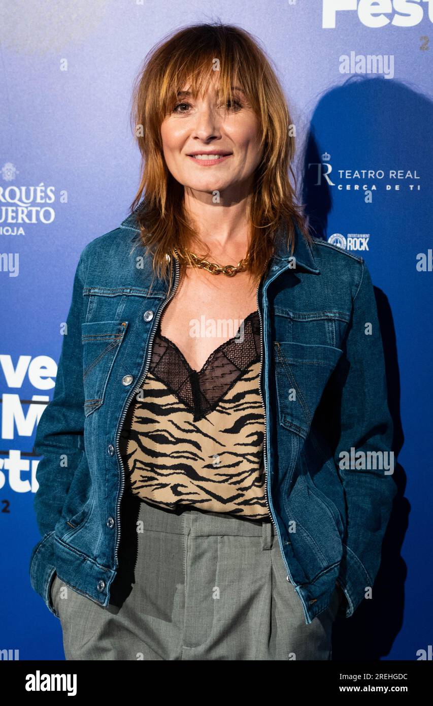 Madrid, Spain. 27th July, 2023. Nathalie Poza during the photocall of ...