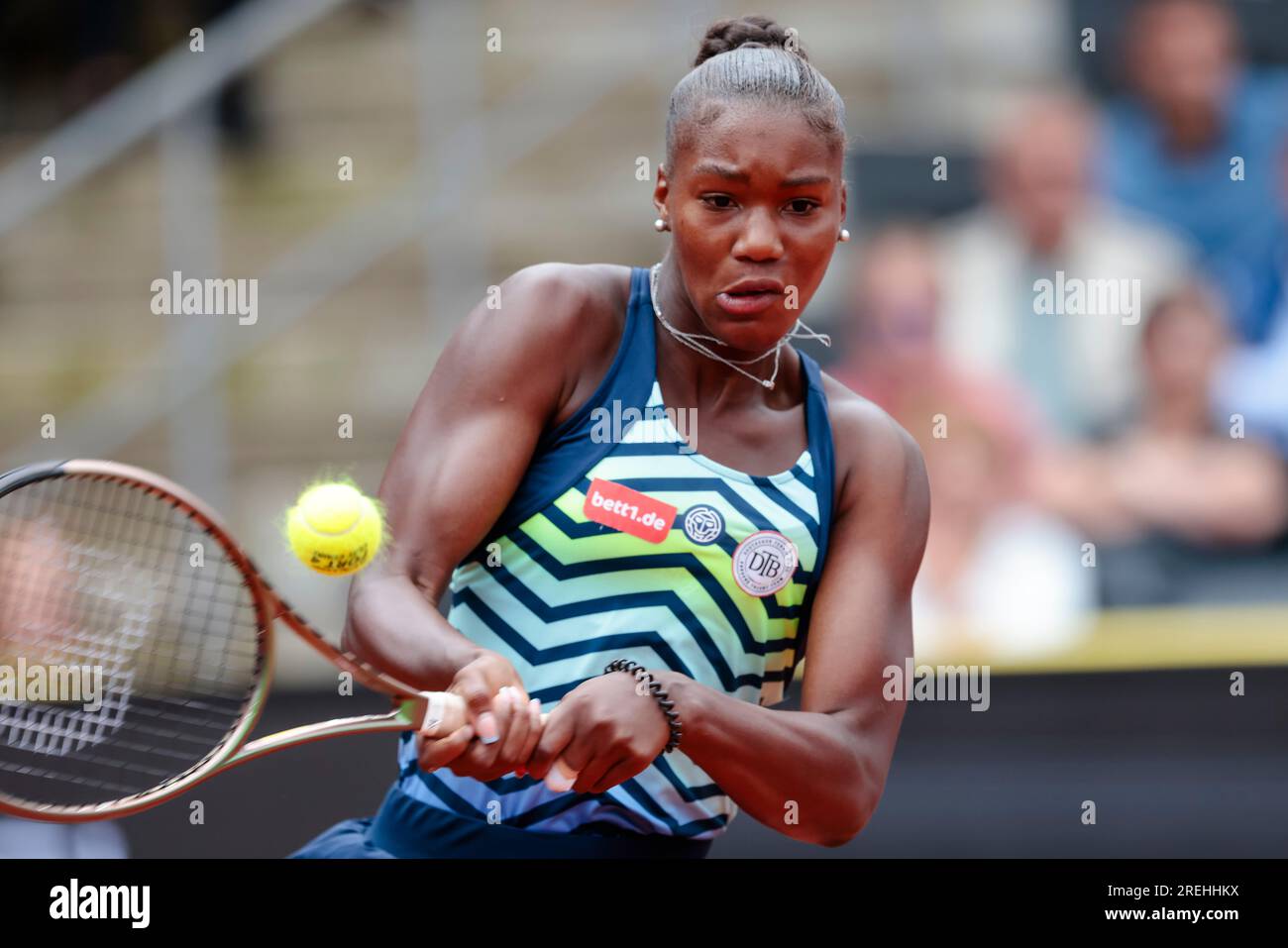 Hamburg, Germany. 28th July, 2023. Tennis: Hamburg European Open (WTA Tournament), Rothenbaum ...
