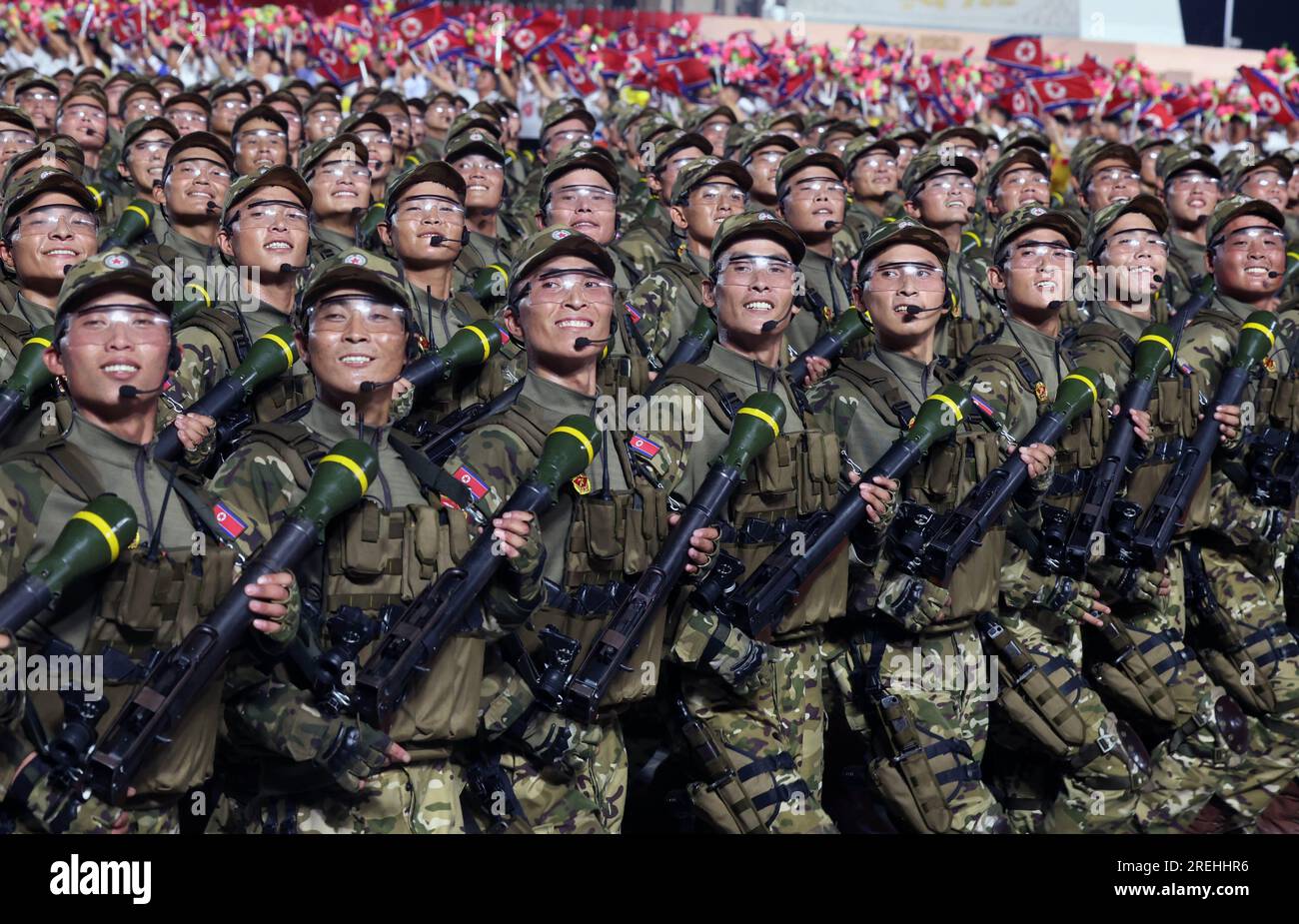 Pyongyang 27th July 2023 A Military Parade Is Held At Kim Il Sung Pyongyang 27th July 2023 A Military Parade Is Held At Kim Il Sung