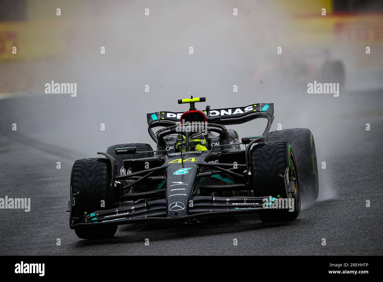 Belgium, 28/07/2023, #44 Lewis Hamilton, (GRB) AMG Mercedes Ineos ...