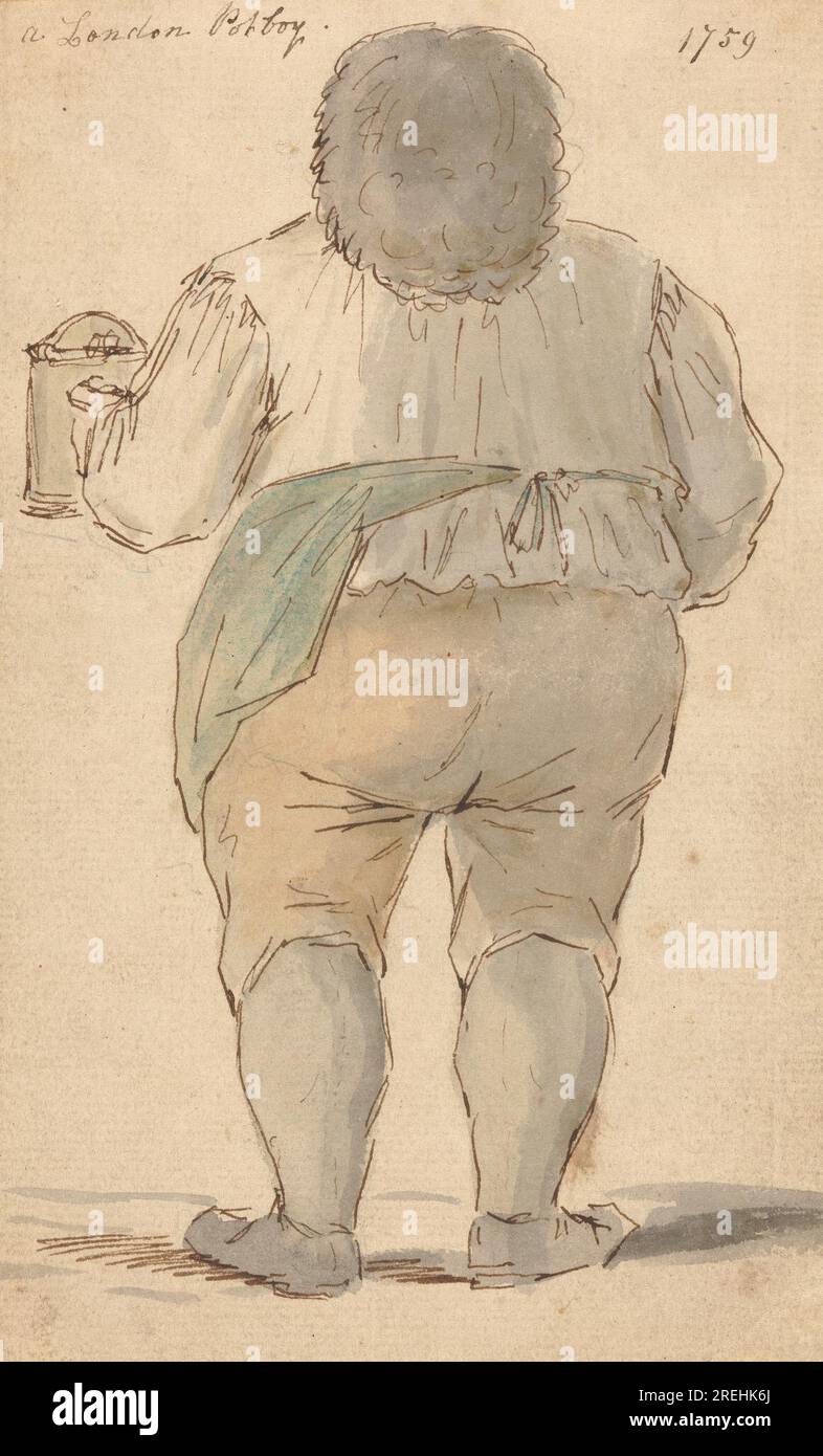 A London Potboy 1759 by Louis-Philippe Boitard Stock Photo - Alamy