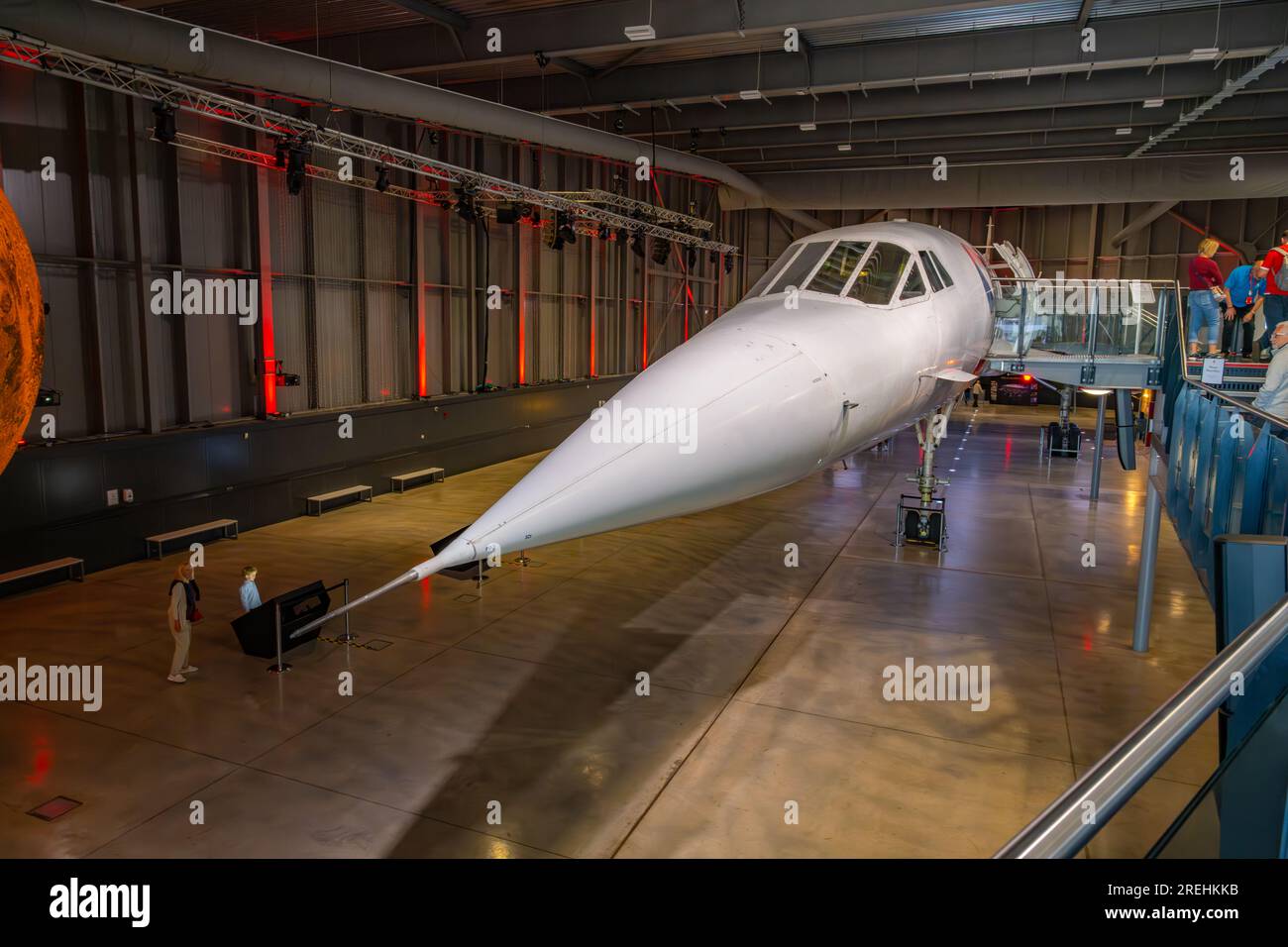 Concorde at Bristol Aerospace Museum Stock Photo - Alamy