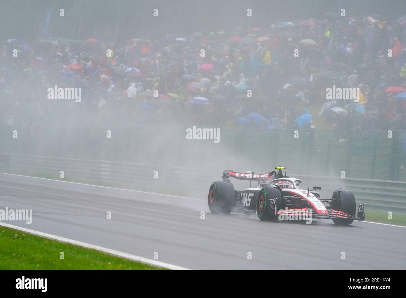 Nico Hulkenberg (GER) Haas F1 Team during Free Practice on Friday Jul ...