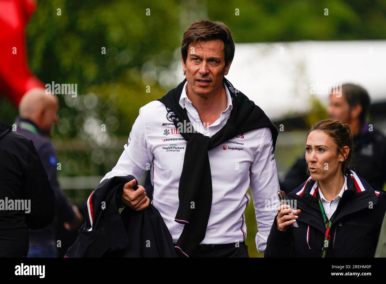 Toto Wolff (AUT) - Mercedes F1 Team Principal during Free Practice on ...