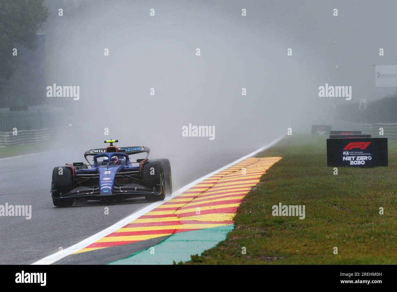 Logan Sargeant (USA) Williams Racing during Free Practice on Friday Jul ...