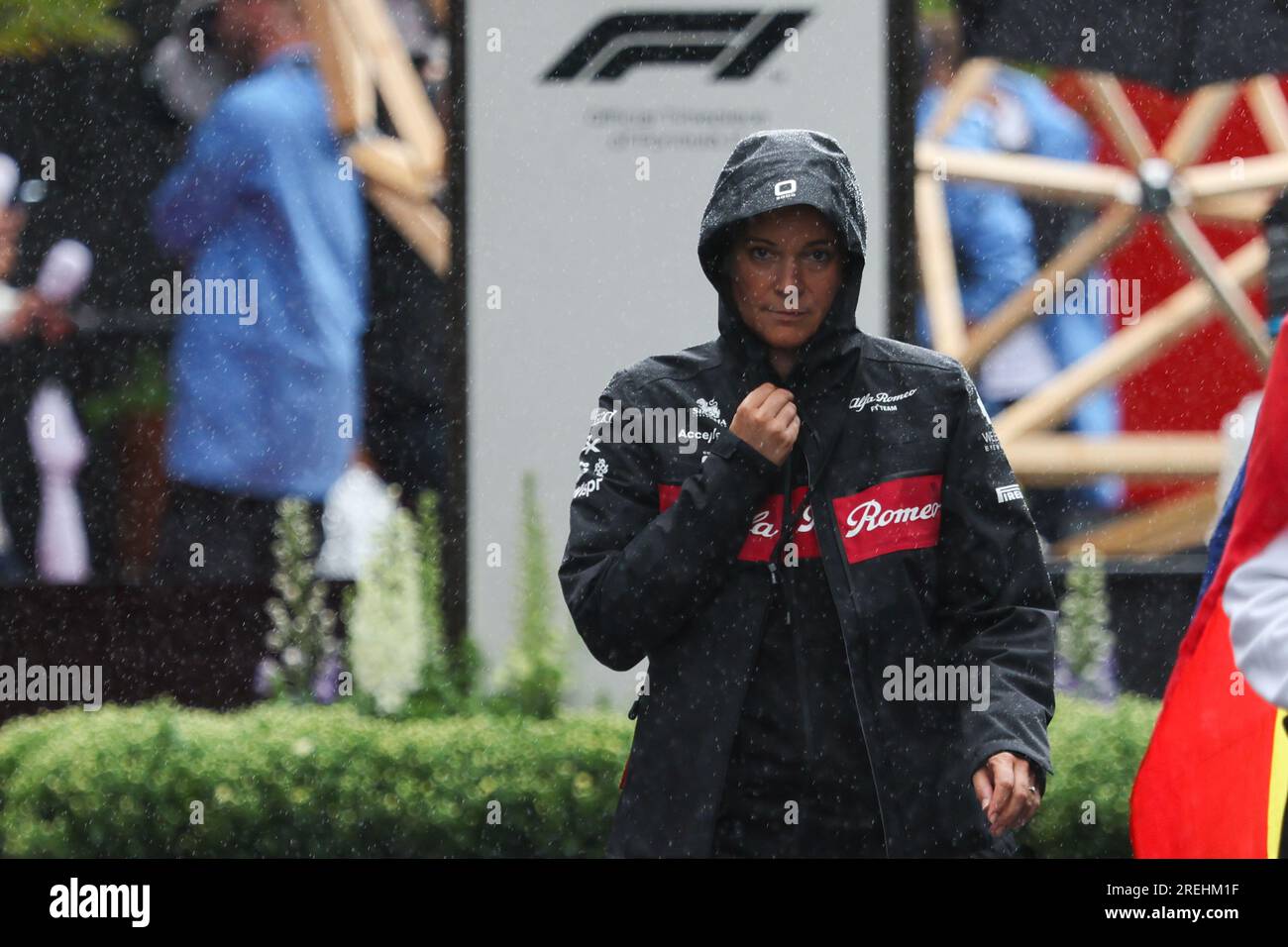 Alfa Romeo F1 Team ORLEN during Free Practice on Friday Jul 28th ...