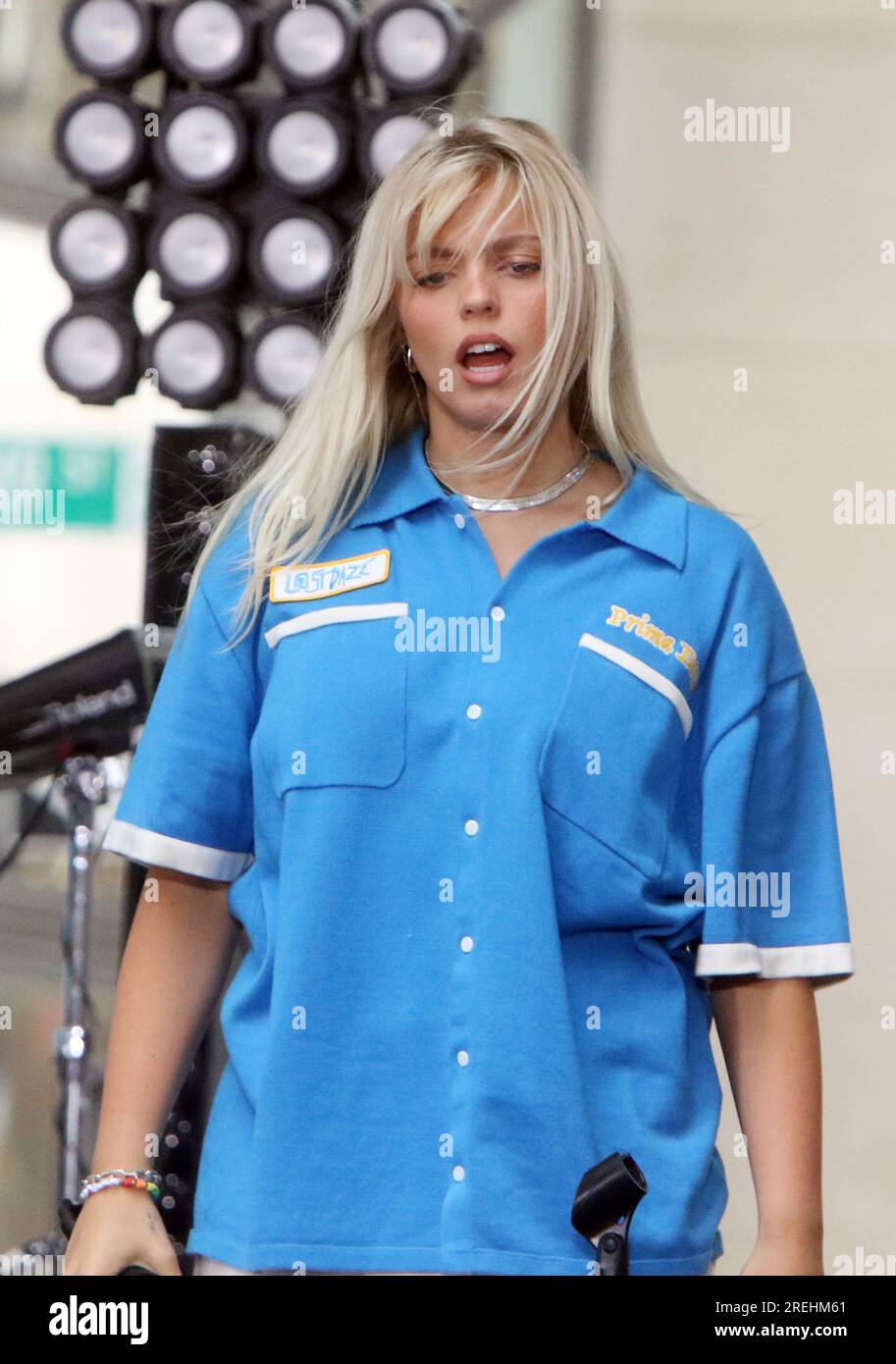 New York, NY, USA. 28th July, 2023. Ren e Rapp performs on NBC's Citi ...