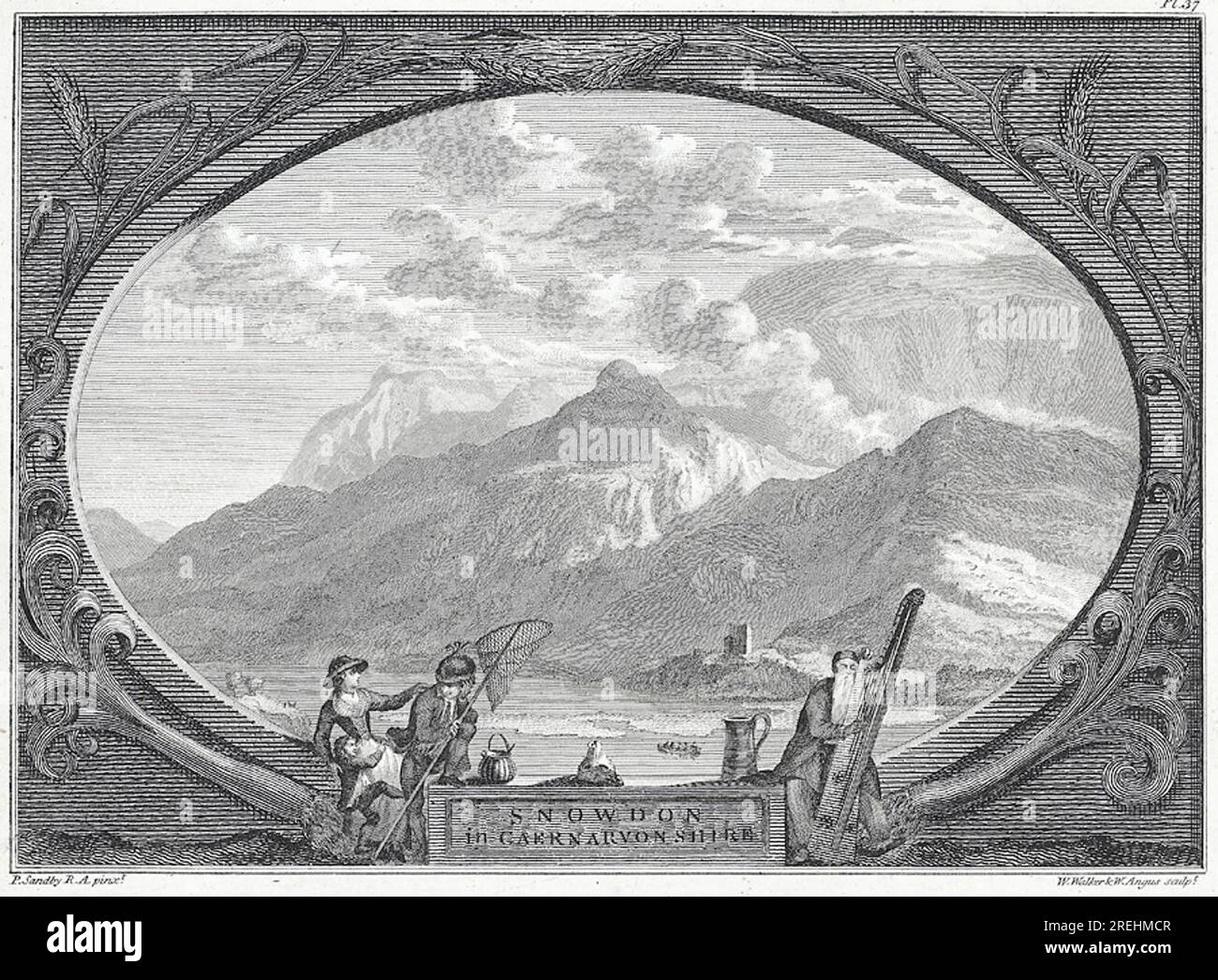 William angus engraving hi-res stock photography and images - Alamy