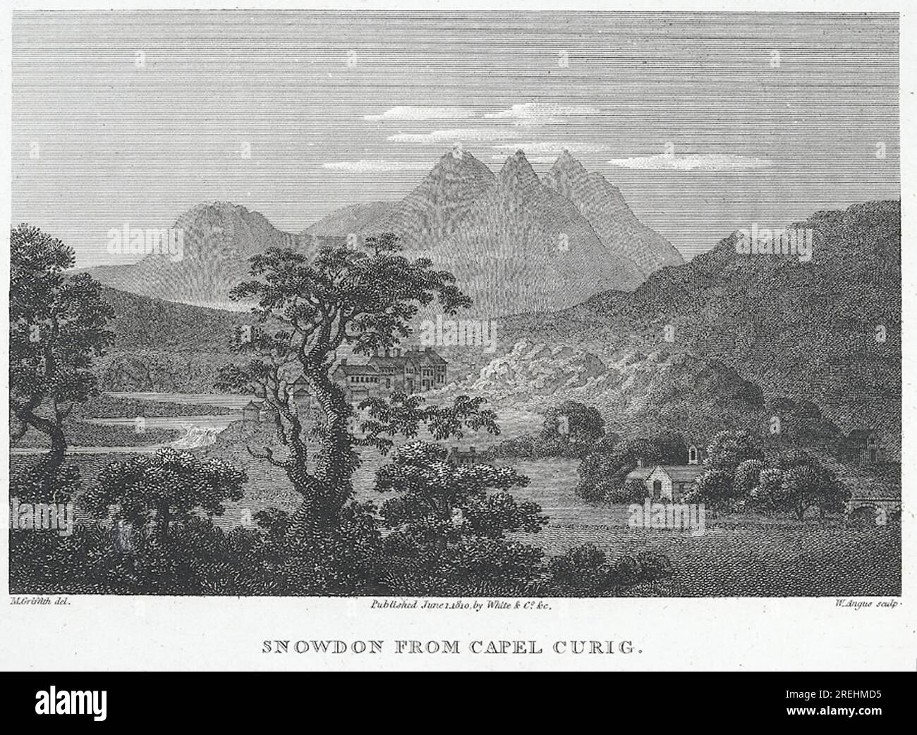 William angus engraving hi-res stock photography and images - Alamy