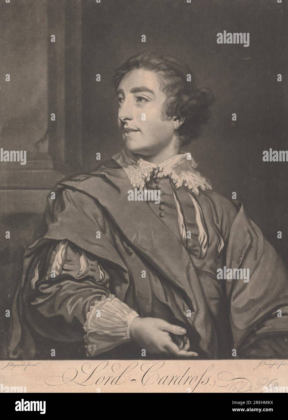 Lord Cardross 1765 by John Finlayson Stock Photo - Alamy