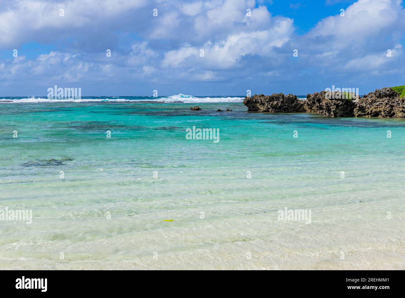 Beach on Efate Island, Vanuatu, near Port Vila - famous beach on the ...