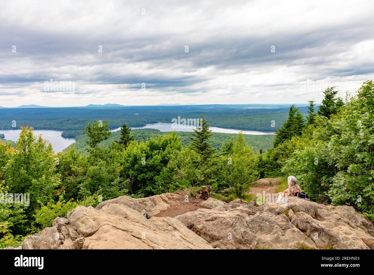 Parc du mont orford quebec hi-res stock photography and images - Alamy