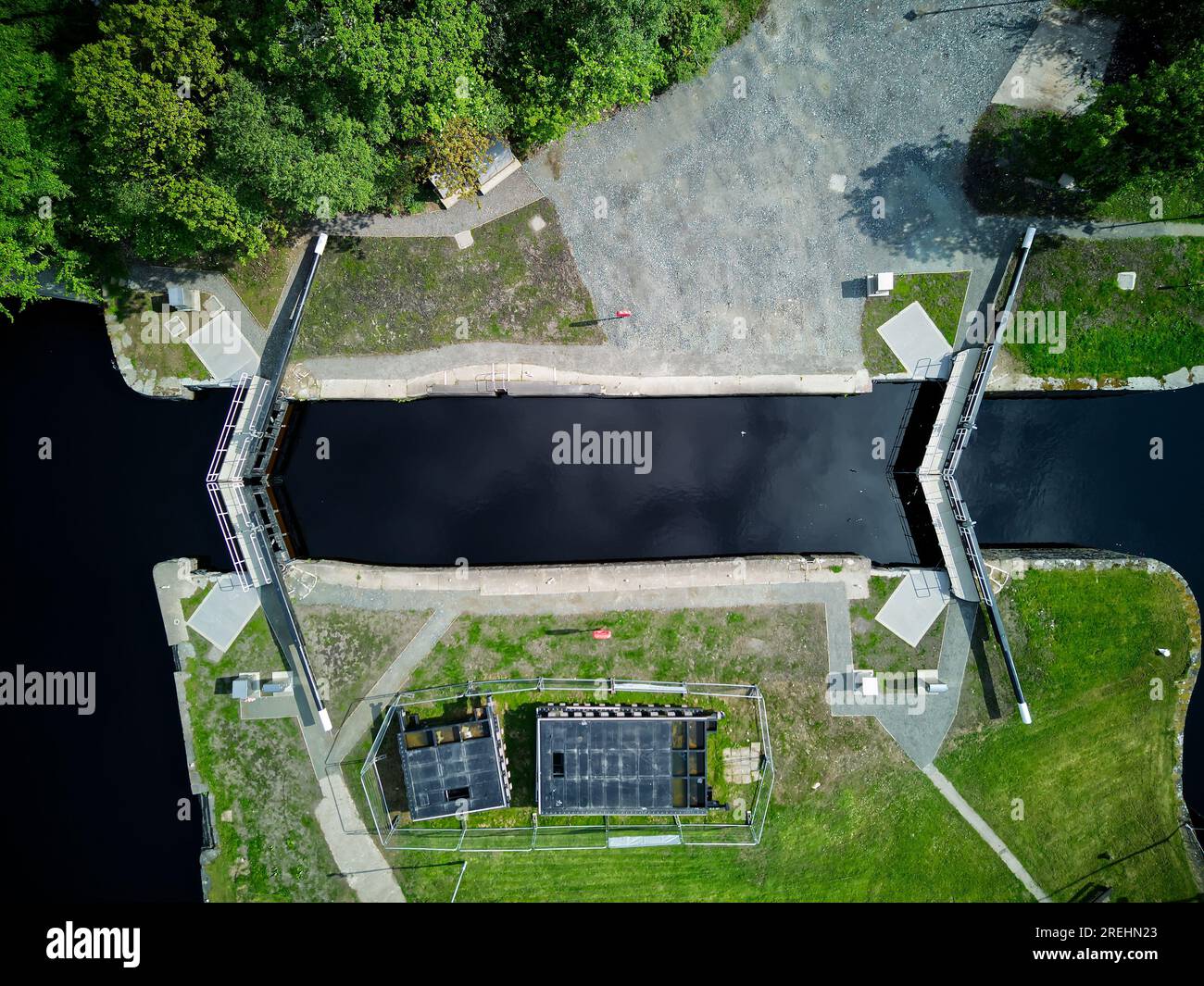 How to use a canal lock hi-res stock photography and images - Alamy
