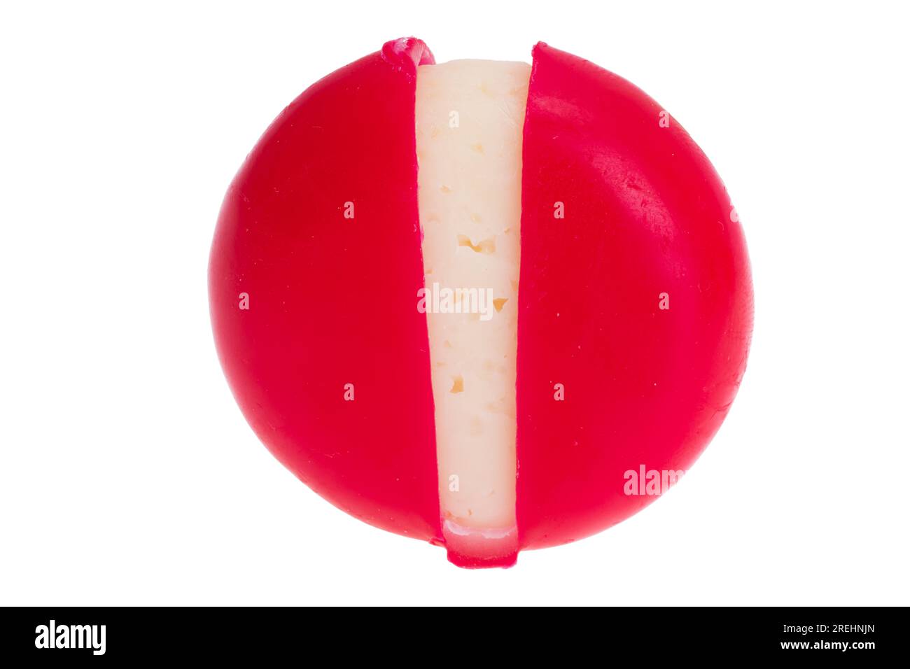 round cheese isolated on white background Stock Photo - Alamy