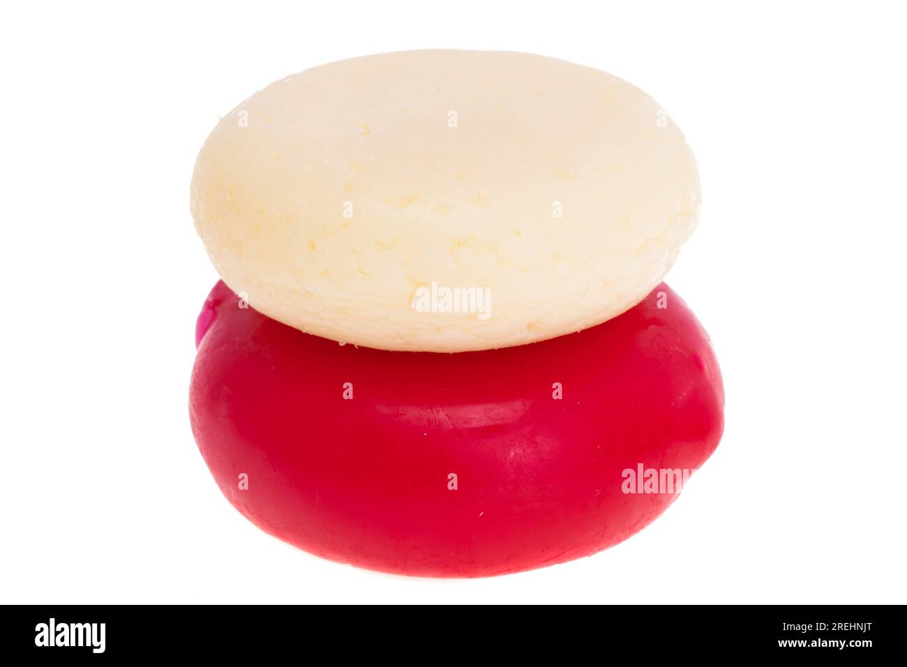 round cheese isolated on white background Stock Photo - Alamy