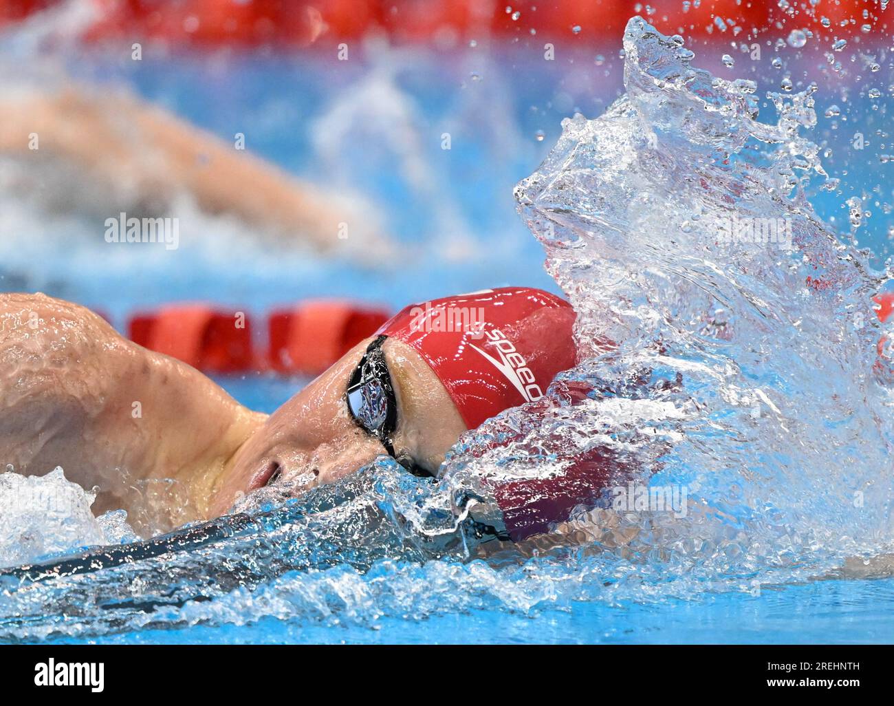 Fukuoka, Japan. 28th July, 2023. Tom Dean of Britain competes during ...