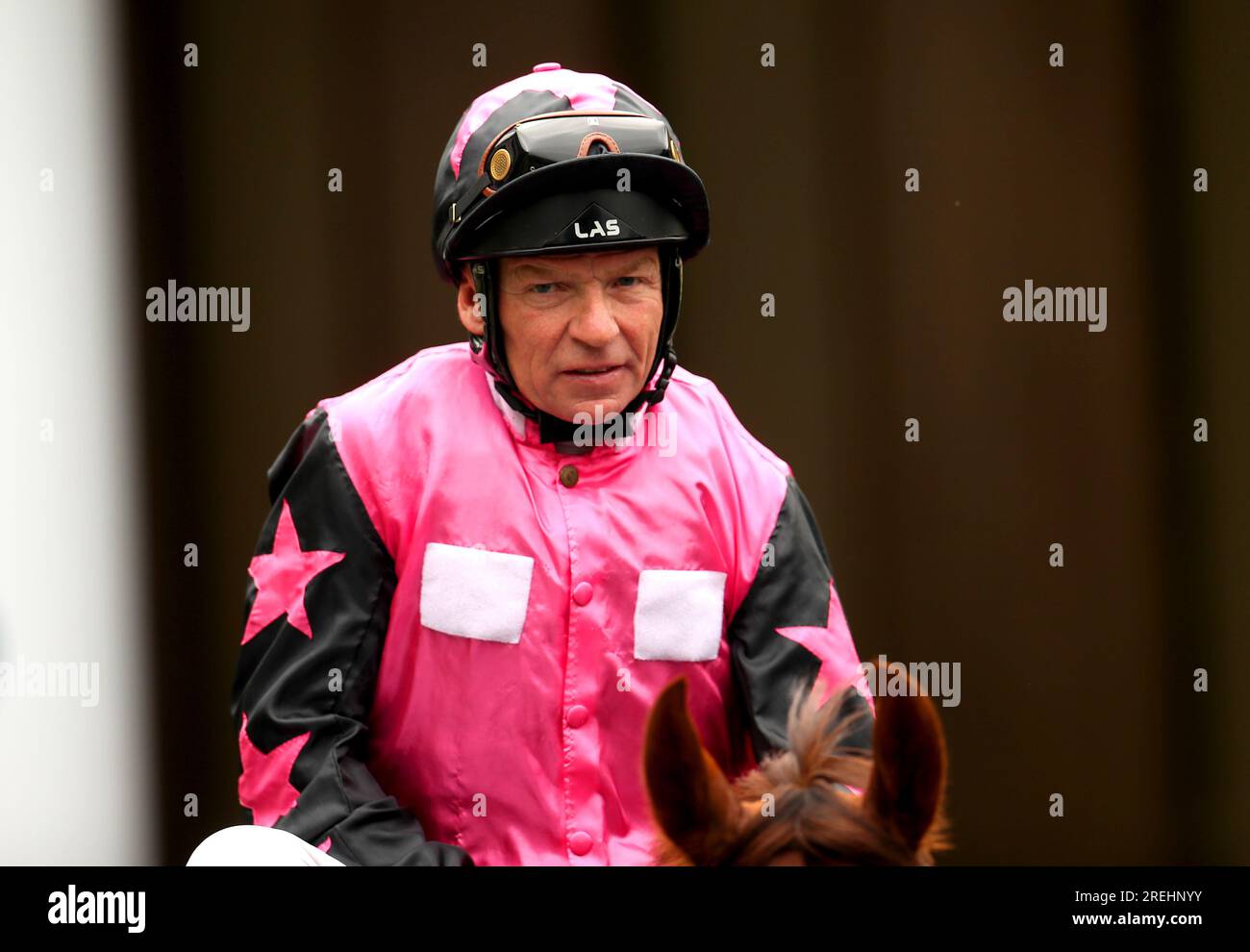 Jockey Jimmy Quinn prior to competing in the Slingsby Gin Handicap ...