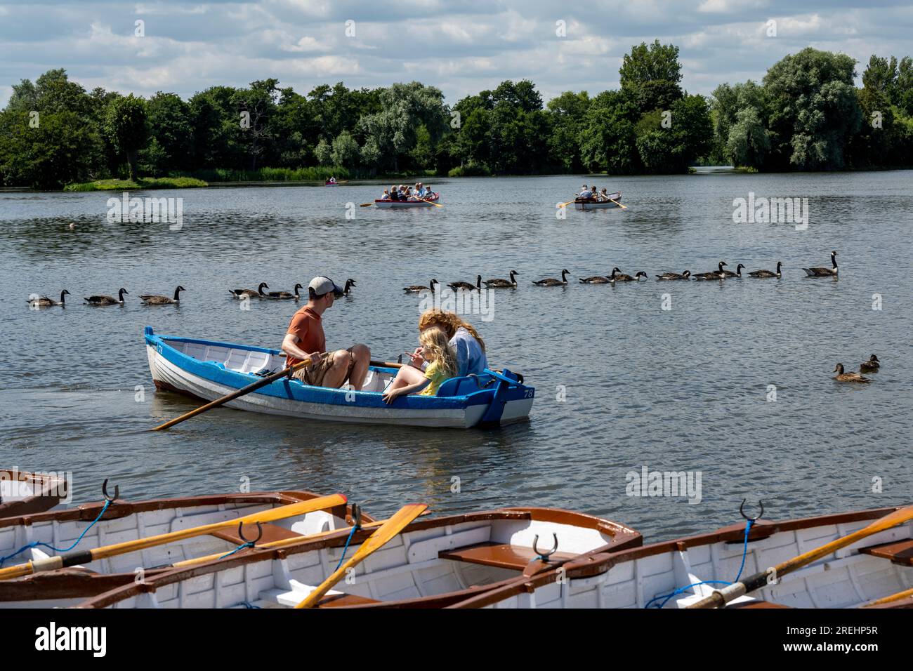 Thorpeness meare Suffolk England Stock Photo - Alamy