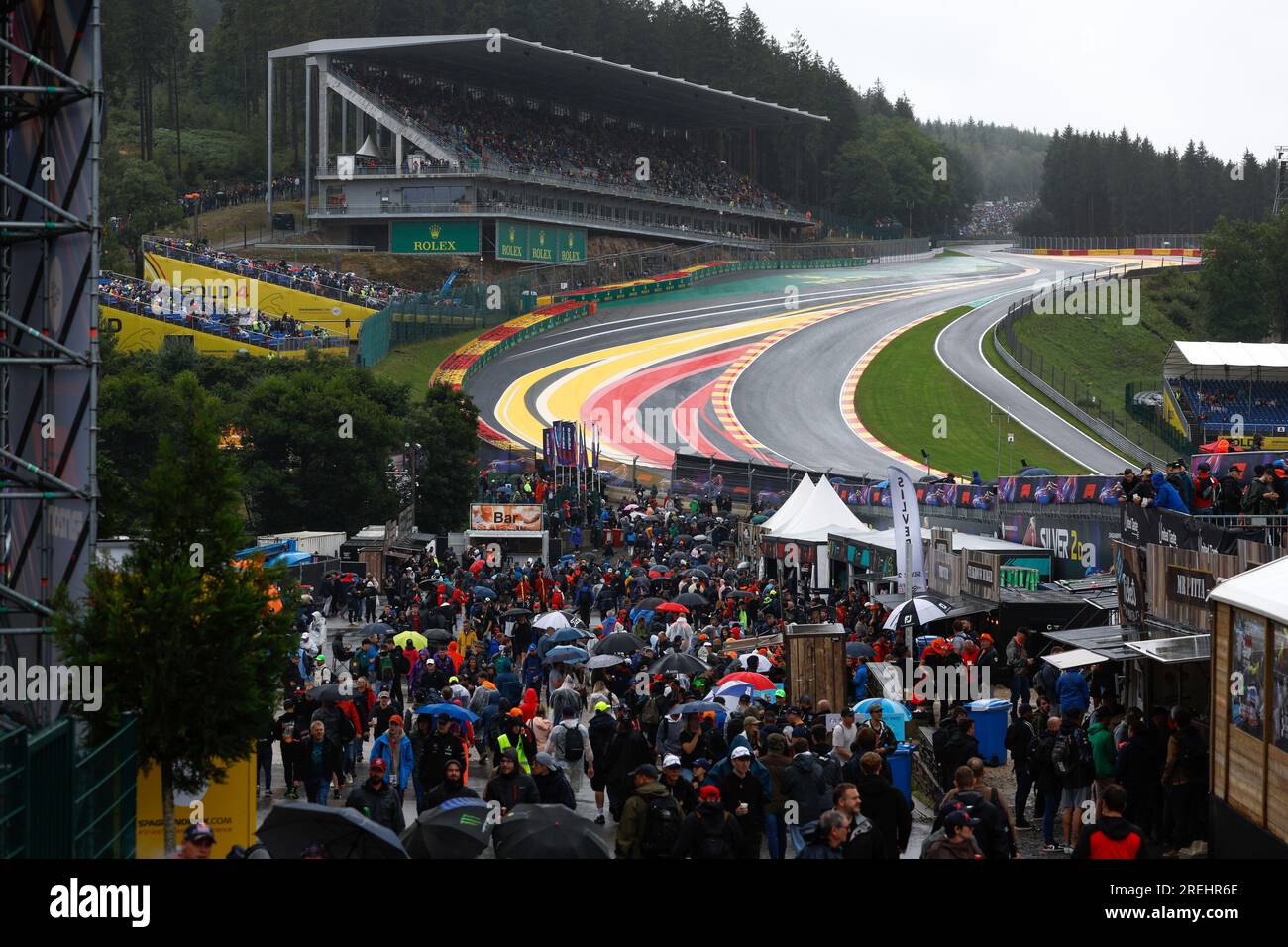 Spa-Francorchamps, Belgium. 28th July, 2023. Track impression, F1 Grand ...