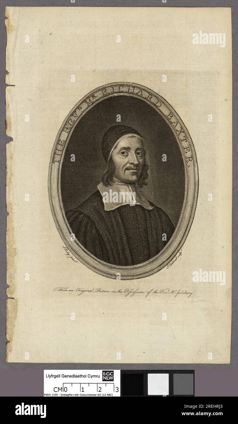 Revd. Mr. Richard Baxter 18th century by James Caldwall Stock Photo - Alamy