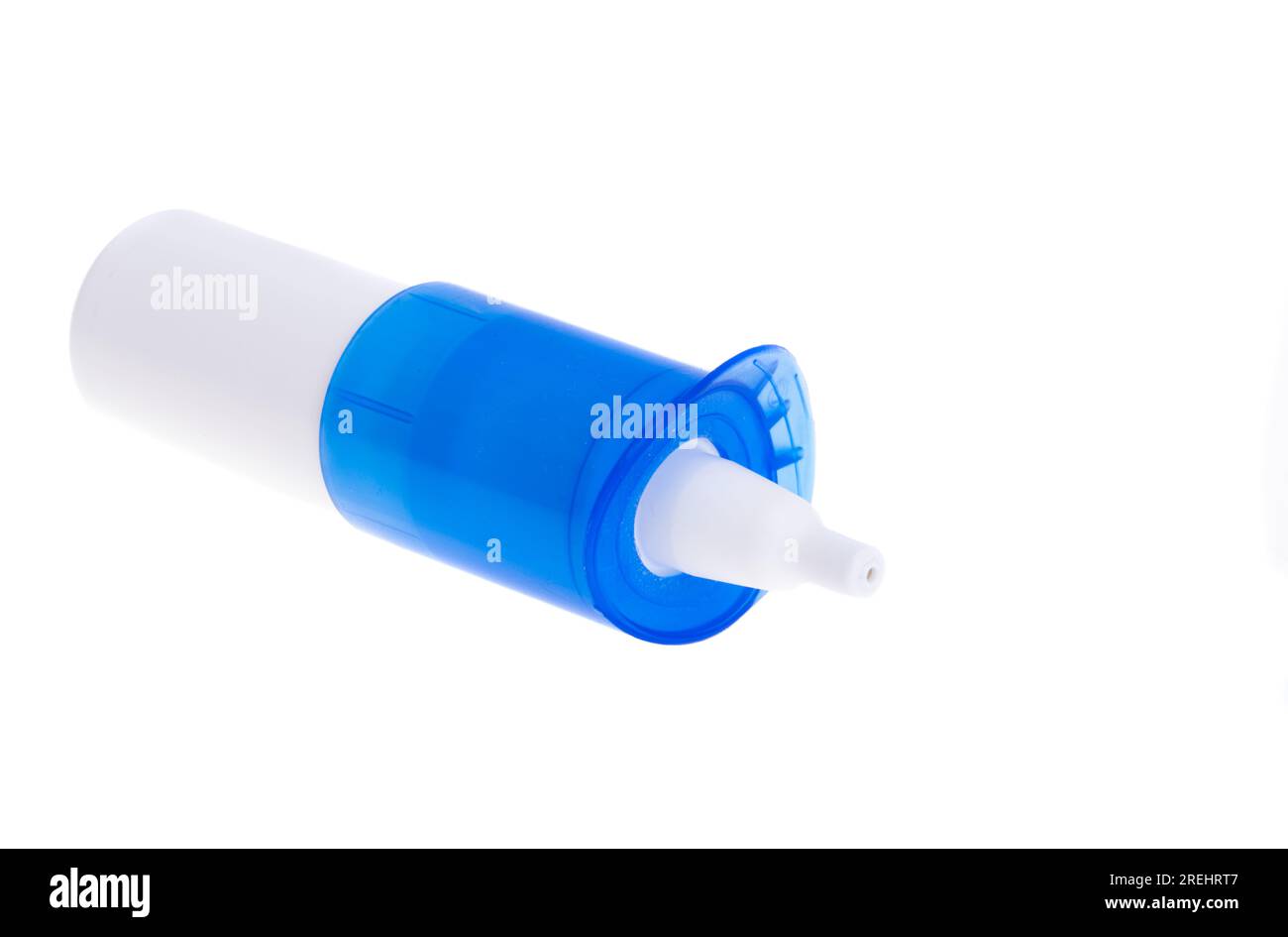 container for drops isolated on white background Stock Photo - Alamy