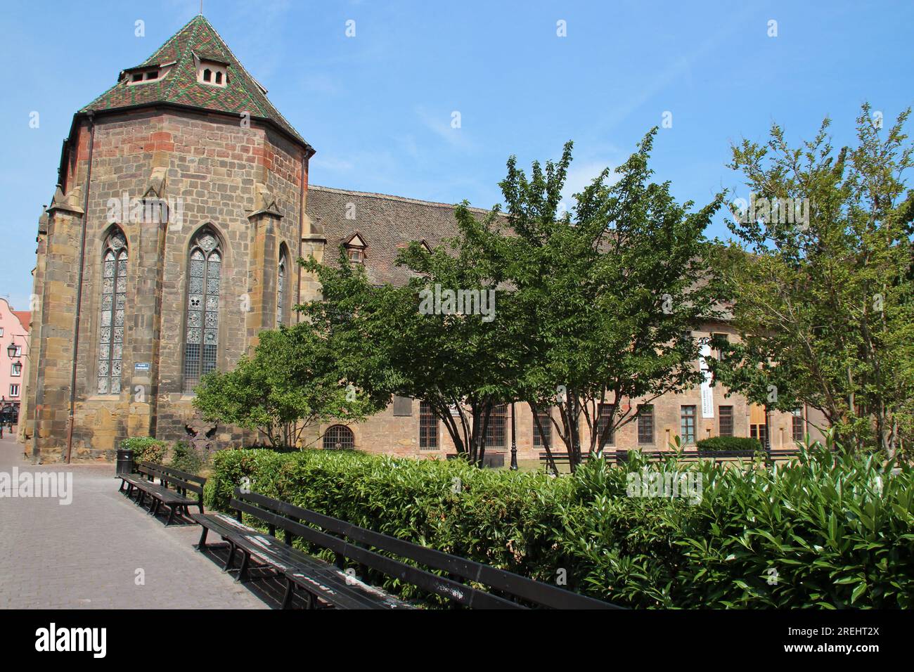 former dominican convent in colmar in alsace (france Stock Photo - Alamy