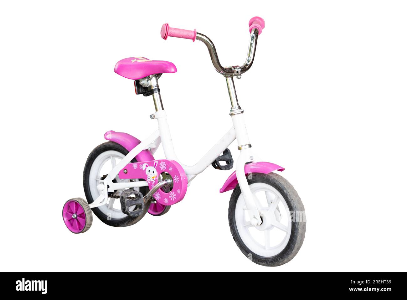 kids bike isolated on white background Stock Photo - Alamy