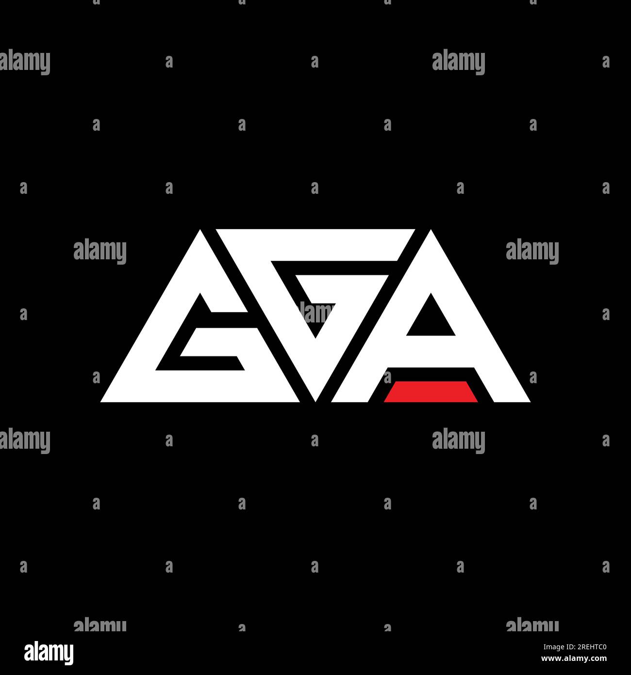 Gga triangular Stock Vector Images - Alamy